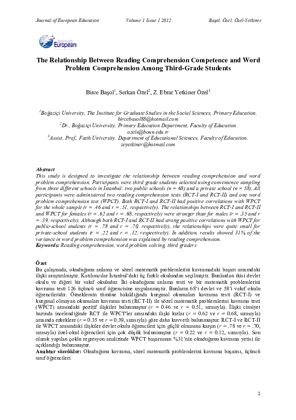pdf-the-relationship-between-reading-comprehension-competence-and