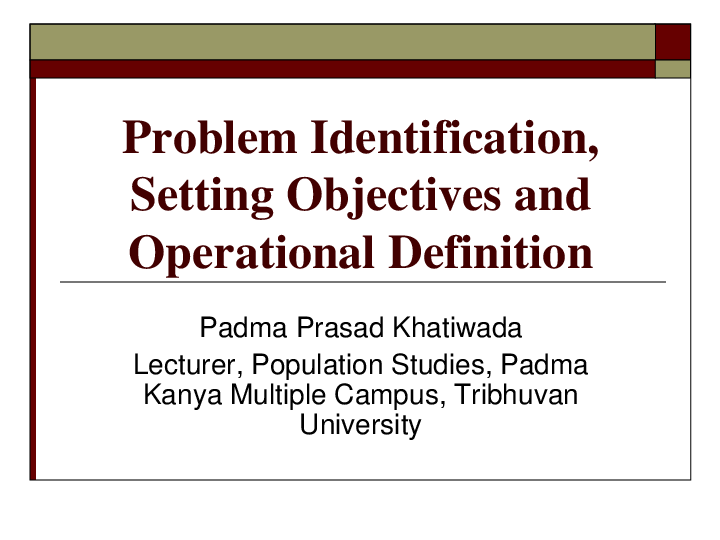 (PPT) How to start with the research? The Conceptual Phase