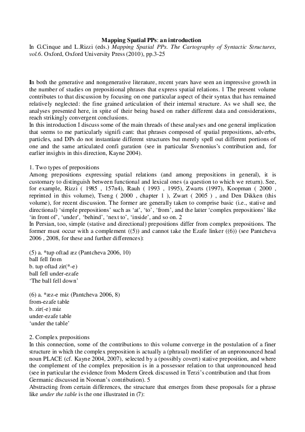(PDF) Mapping Spatial PPs: an introduction