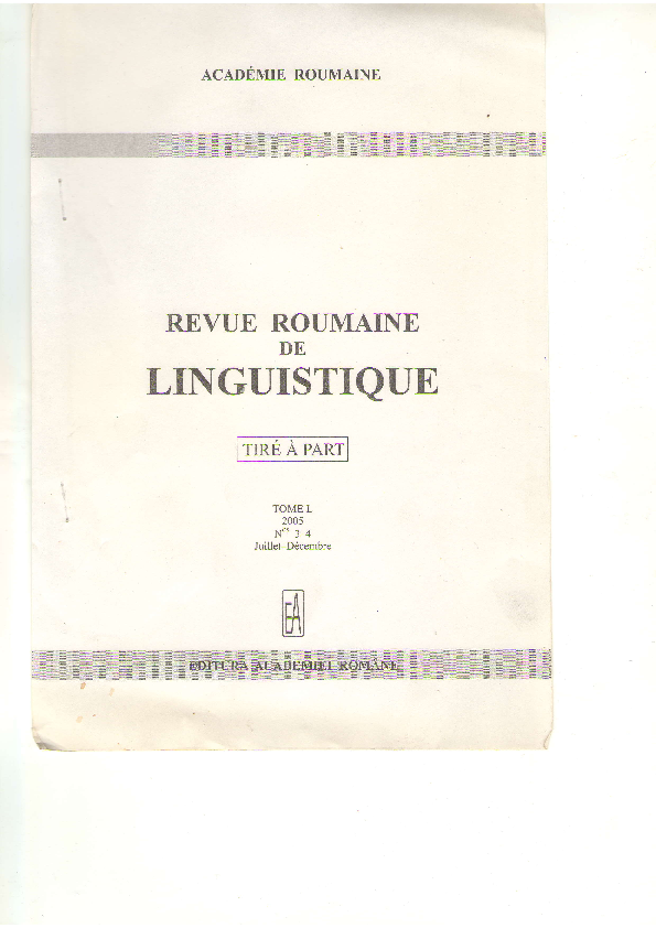 (PDF) George Grigore. „Conditional Structures in Baghdadi Arabic ...