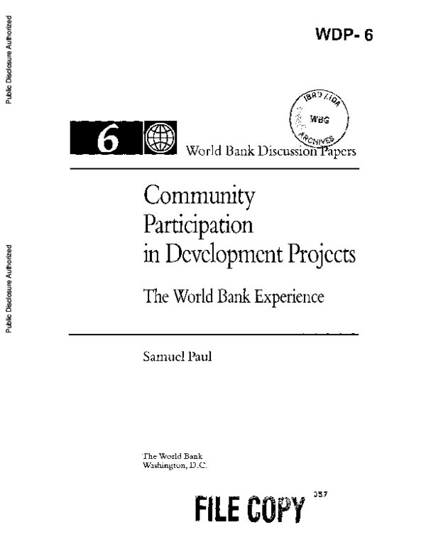 PDF Community Participation In Development Projects Edith Kafuko pdf-community-participation-in-development-projects-edith-kafuko