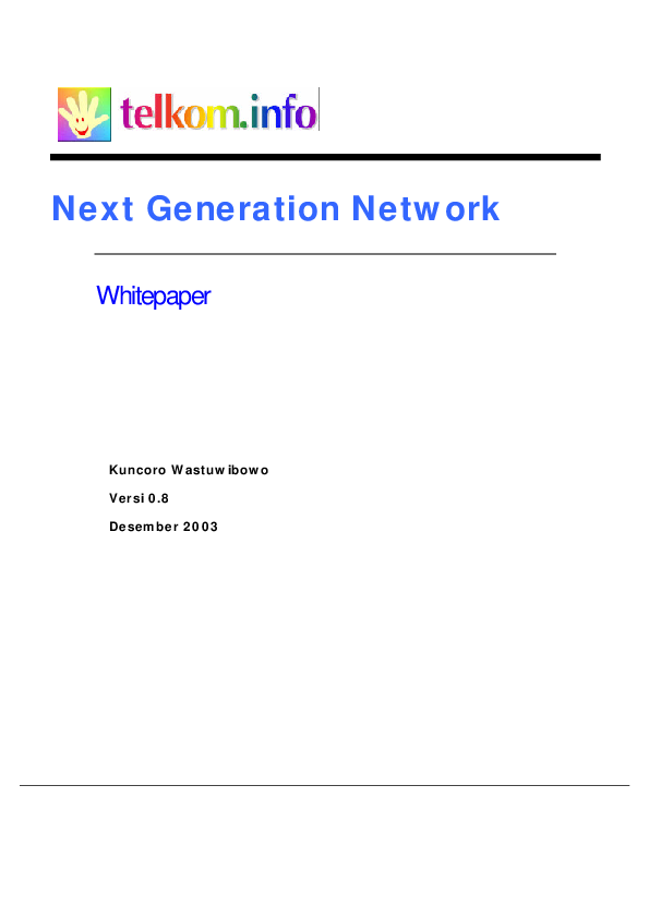(PDF) Next Generation Network