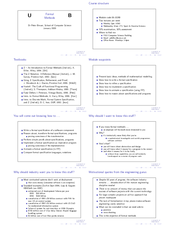 (PDF) Lecture 01 - Formal Methods