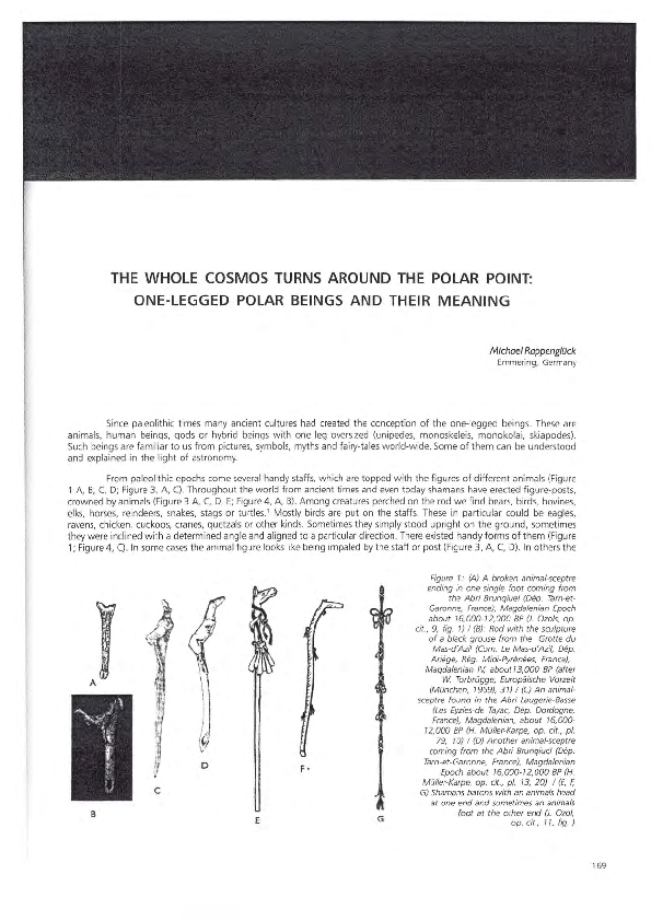 (PDF) The Whole Cosmos is Turning Around the Polar Point: One-legged ...