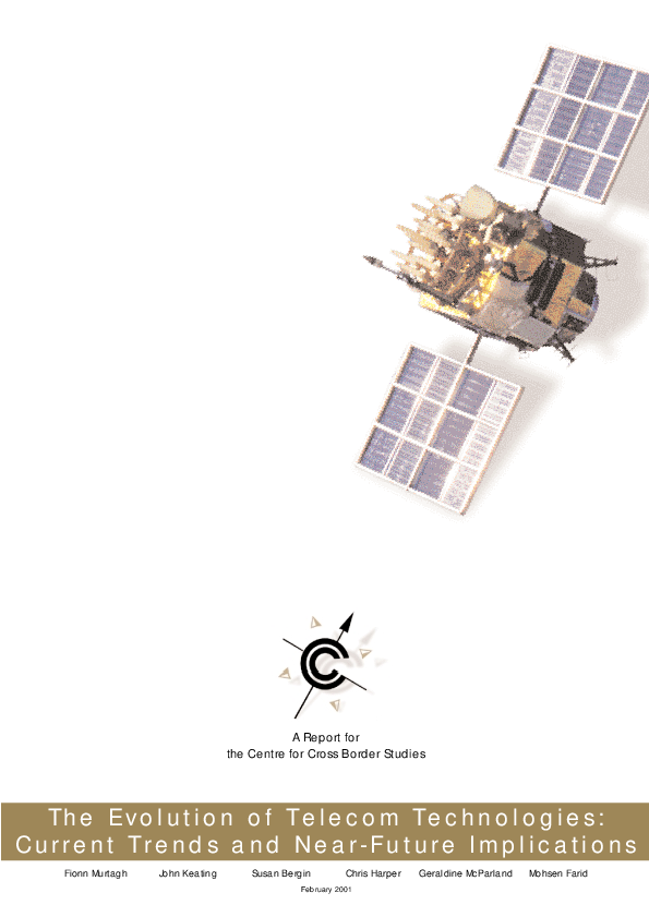 (PDF) The Evolution of Telecom Technologies: Current Trends and Near ...