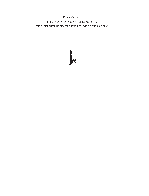 (PDF) Timnah (Tel Batash) III: The Finds from the Second Millennium BCE ...