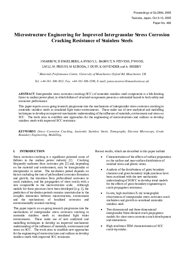 (PDF) Microstructure engineering for improved intergranular stress ...