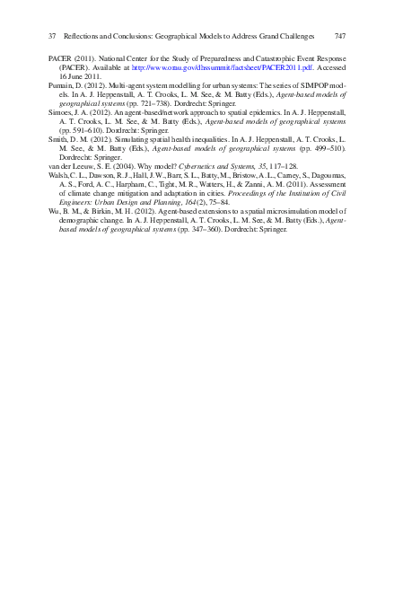 (PDF) Introduction to agent-based modelling