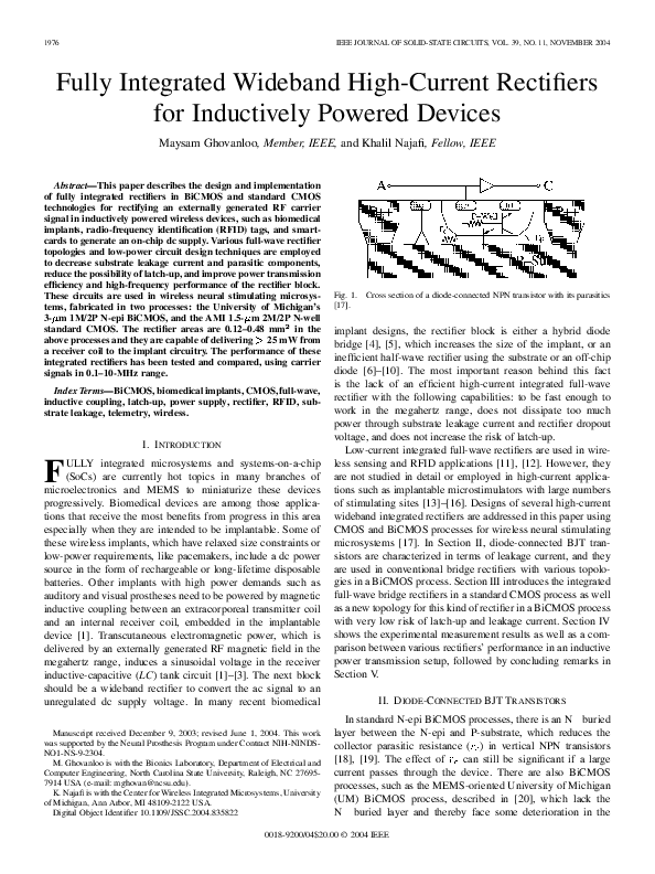 (PDF) Fully integrated wideband high-current rectifiers for inductively ...