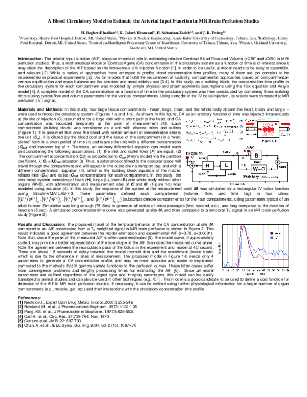(PDF) A Blood Circulatory Model to Estimate the Arterial Input Function in MR Brain Perfusion ...