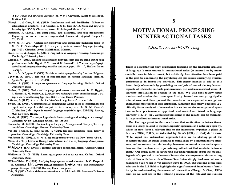 (PDF) Task Motivation