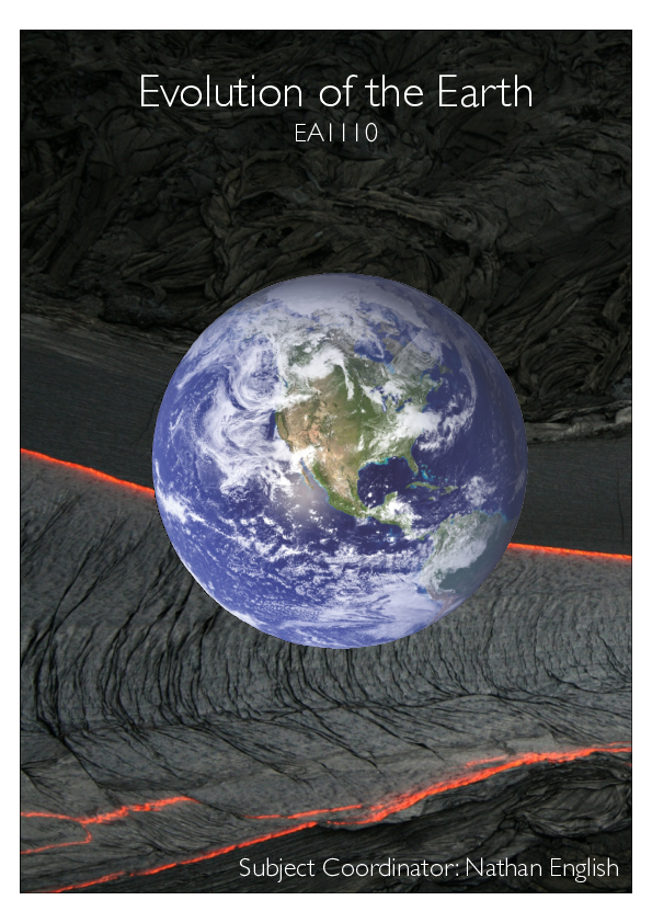 (PDF) Subject Outline for Evolution of the Earth (EA1110)