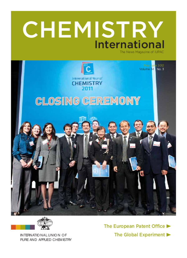 (PDF) A global experiment for the international year of chemistry.