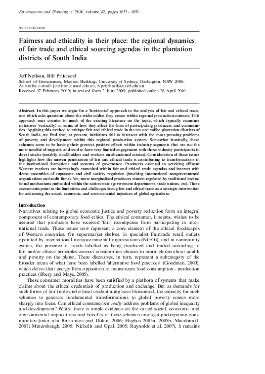 (PDF) Fairness and ethicality in their place: the regional dynamics of ...