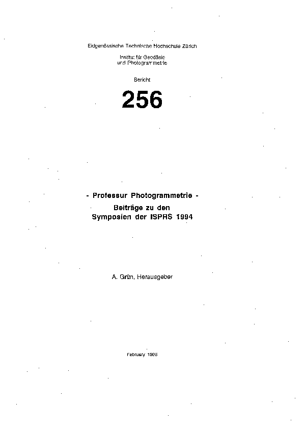 (PDF) LINEAR FEATURE EXTRACTION BY LEAST SQUARES TEMPLATE MATCHING ...
