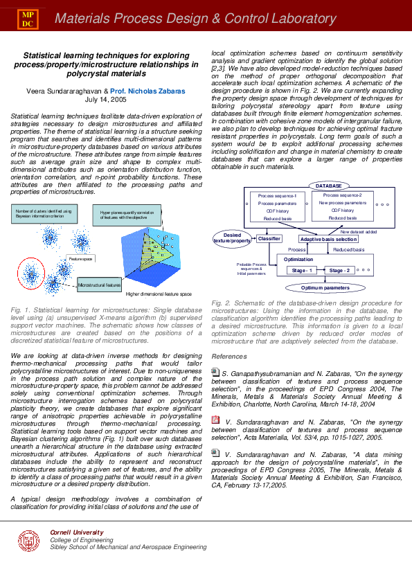 (PDF) Materials Process Design & Control Laboratory