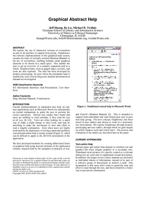 (PDF) Graphical abstract help