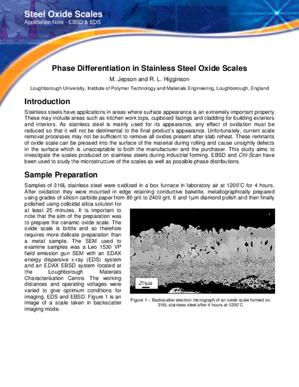 (PDF) Steel Oxide Scales