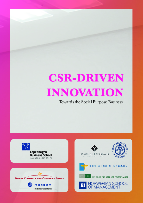 (PDF) CSR-driven Innovation: Towards the Social Purpose Business