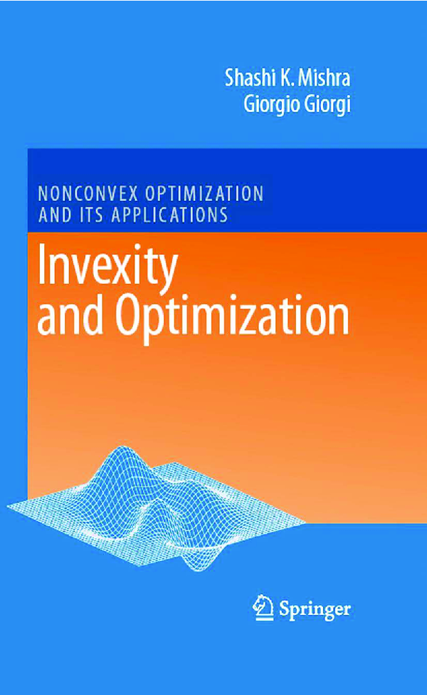 Pdf Nonconvex Optimization And Its Applications
