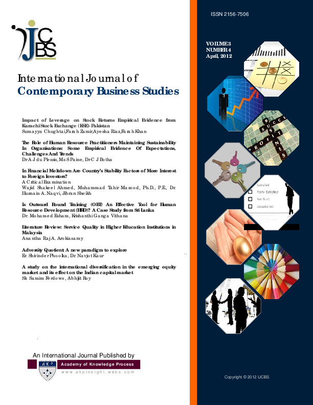 (PDF) Is Outward Bound Training (OBT) An Effective Tool for Human ...