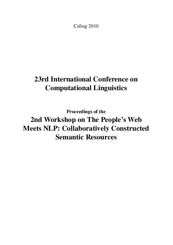 (PDF) Using the Wikipedia Link Structure to Correct the Wikipedia Link ...