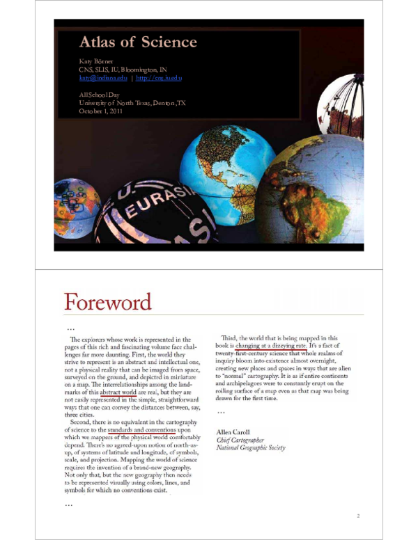 (PDF) Atlas of Science