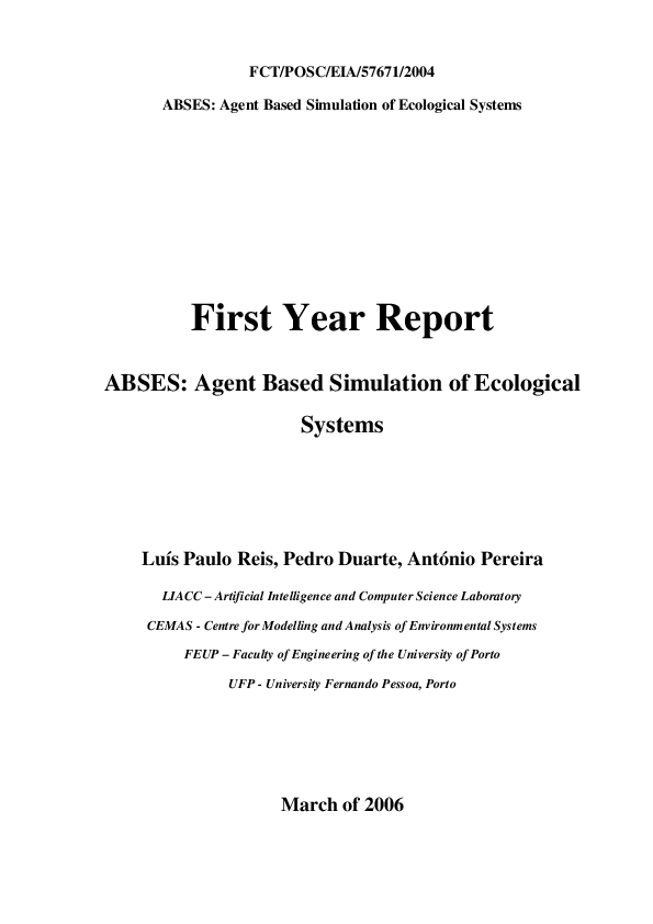 (PDF) First Year Report