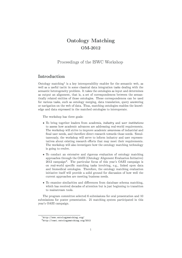 (PDF) ASE Results for OAEI 2012