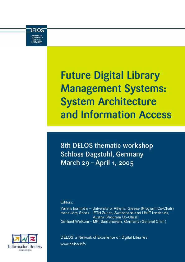 Pdf Semantic Query Routing And Processing In P2p Digital Libraries