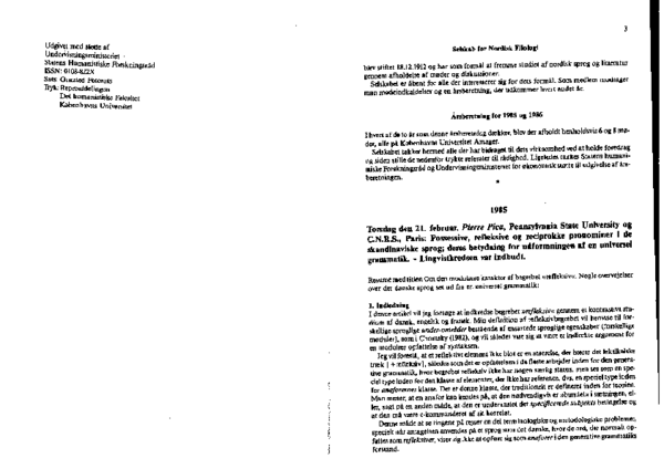 (PDF) Possessive, refleksive og reciprokke pronominer i de ...