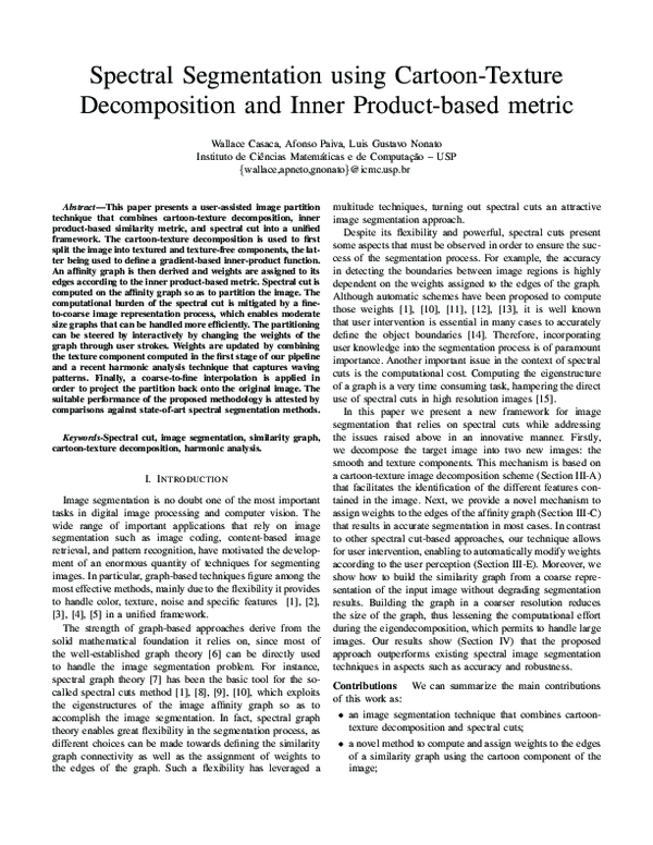(PDF) User-Assisted Spectral Segmentation Method