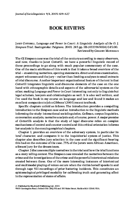 (PDF) Edward Finegan and John R. Rickford (Eds.). Language In the USA ...