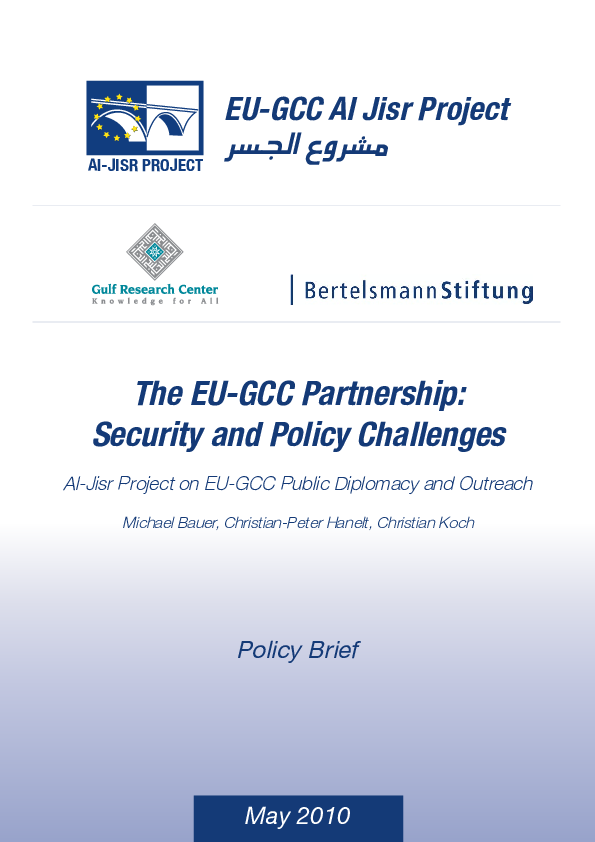 (PDF) The EU-GCC Partnership: Security and Policy Challenges.