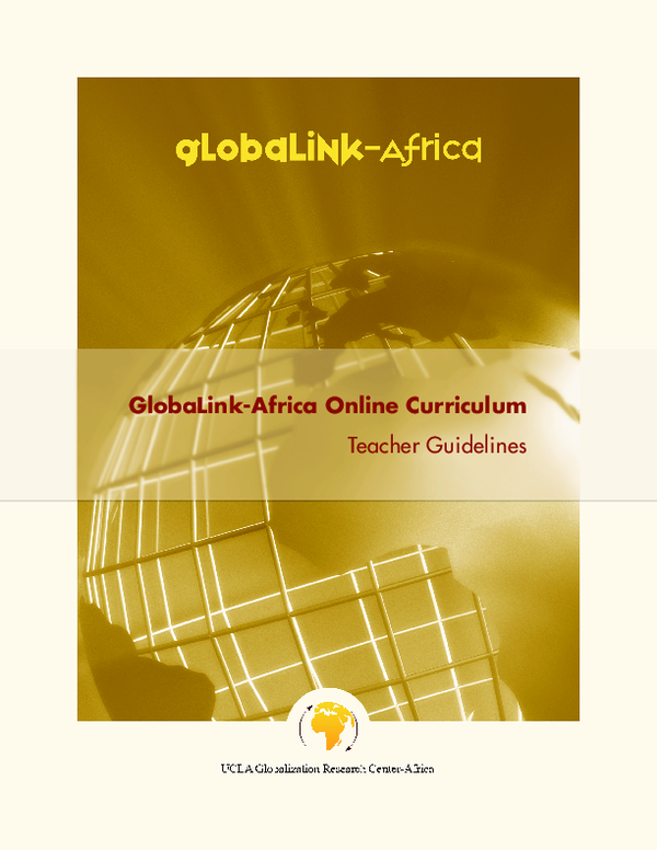 (PDF) GlobaLink‐Africa Curriculum Teacher Guidelines