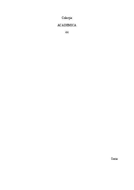 (PDF) Bogdan Voicu, Mălina Voicu, ed., 2007. Valori ale românilor: 1993 ...