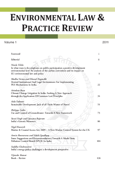 (PDF) DESIRED INSTITUTIONAL AND LEGAL ENVIRONMENT FOR IMPLEMENTING PES ...