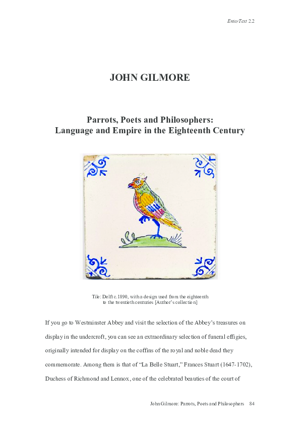 Parrot Poems In English | Sitedoct.org