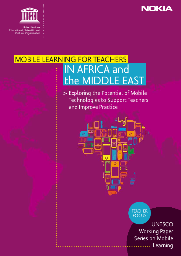 (PDF) Mobile Learning for Teachers in Africa and the Middle East
