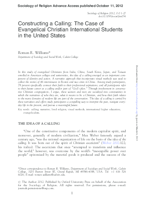 collège calvin memento