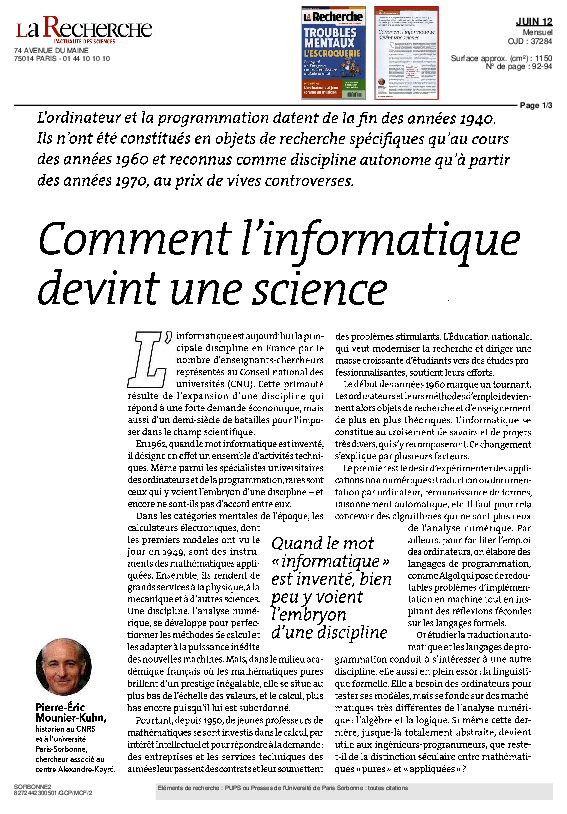 bac s informatique et sciences du numérique