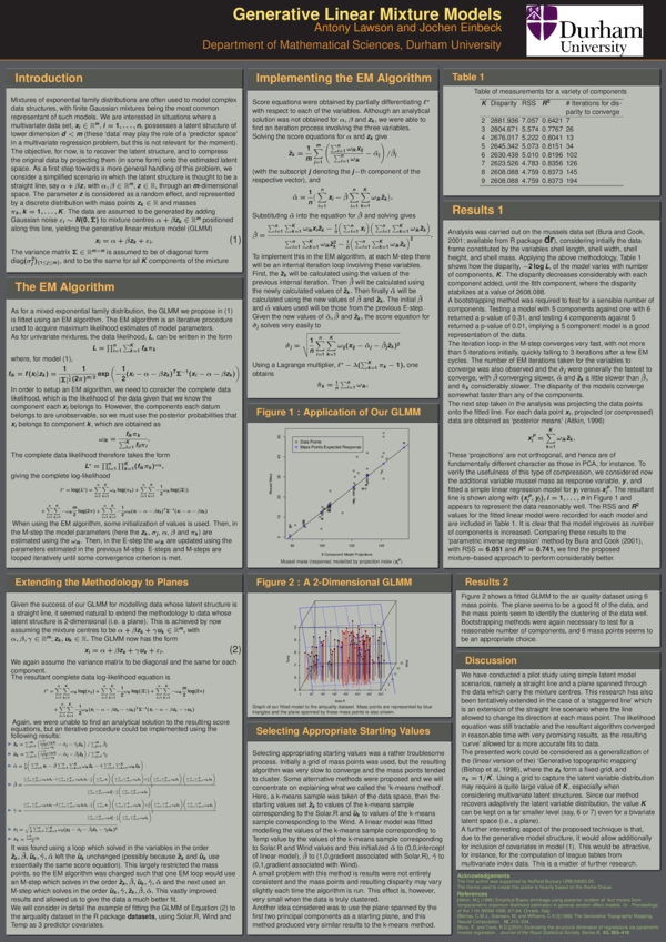 (PDF) Generative Linear Mixture Models
