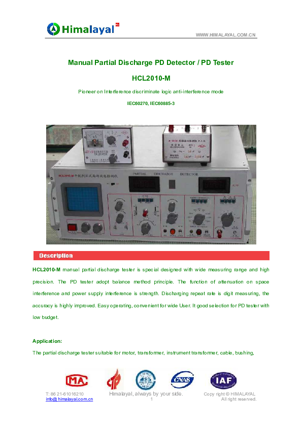 (PDF) Manual Partial Discharge PD Detector/ PD Tester