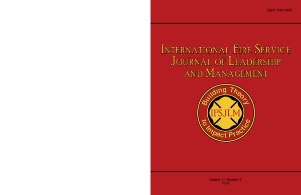 (PDF) 2009, International Fire Service Journal of Leadership and ...
