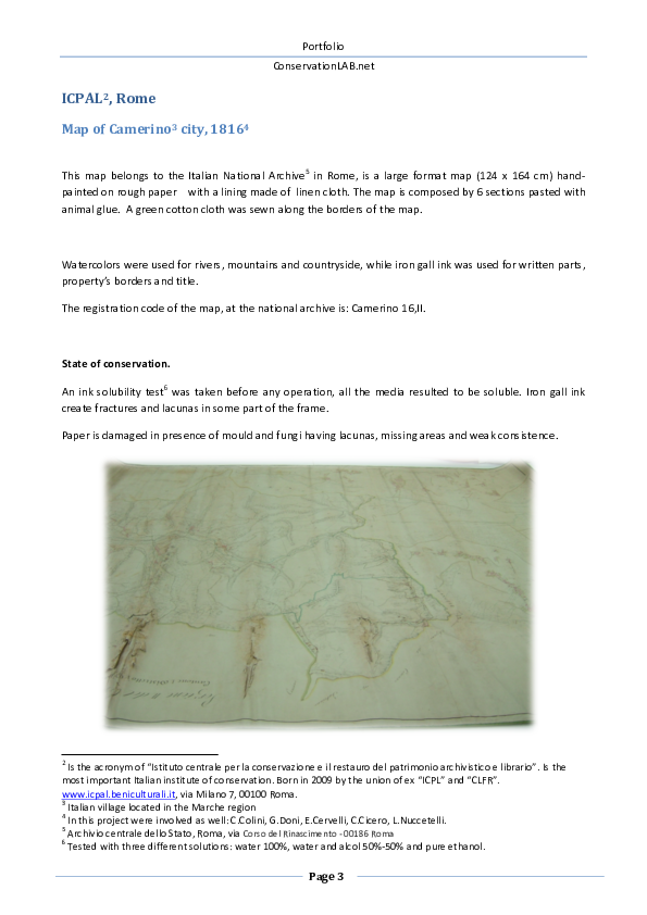 (PDF) Map of Camerino City - Italy: a Conservation Project
