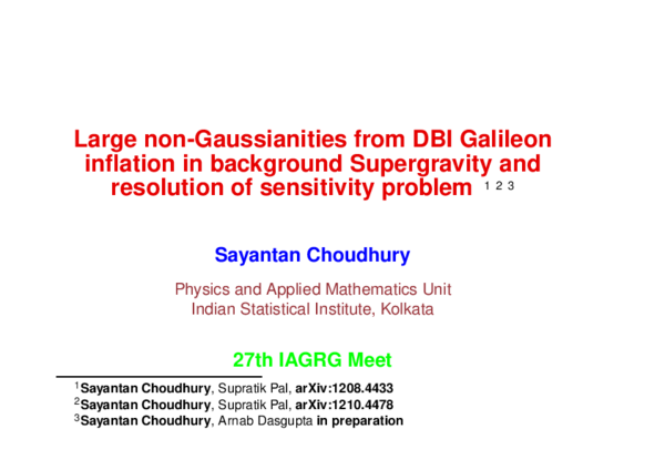 (PDF) Large non-Gaussianities from DBI Galileon inflation in background ...