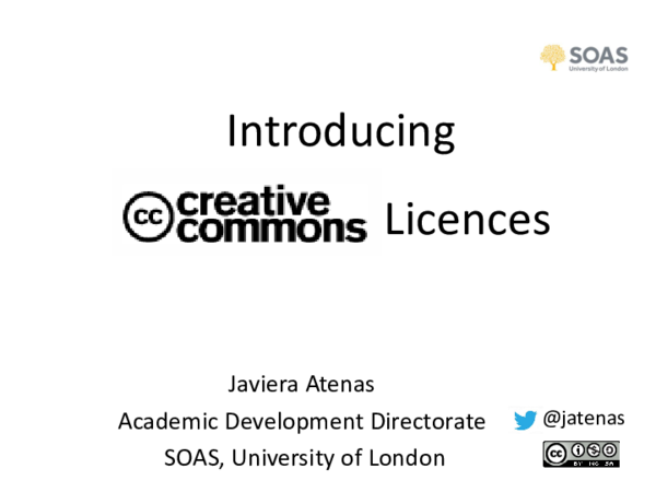 (PPT) Introducing Creative Commons Licenses