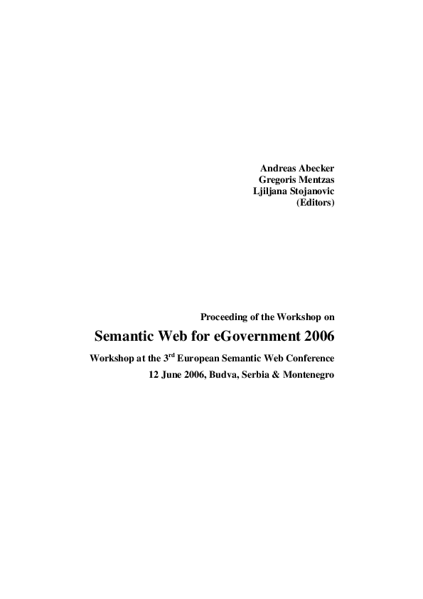 (PDF) Mapping citizen profiles to public administration services using ...