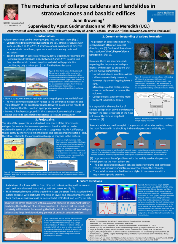 (PDF) The mechanics of collapse calderas and landslides in ...