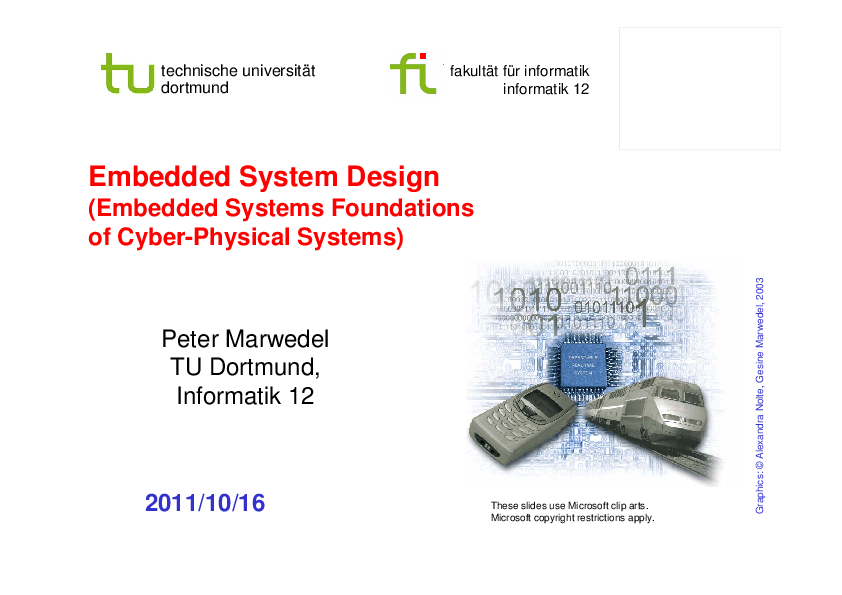 Pdf Embedded System Design Embedded Systems Foundations Of Cyber